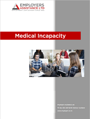 Medical Incapacity - Manage and terminating staff